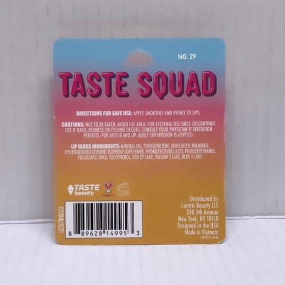 Taste Beauty | Accessories | Taste Beauty Taste Squad Birthday Cake Ice ...